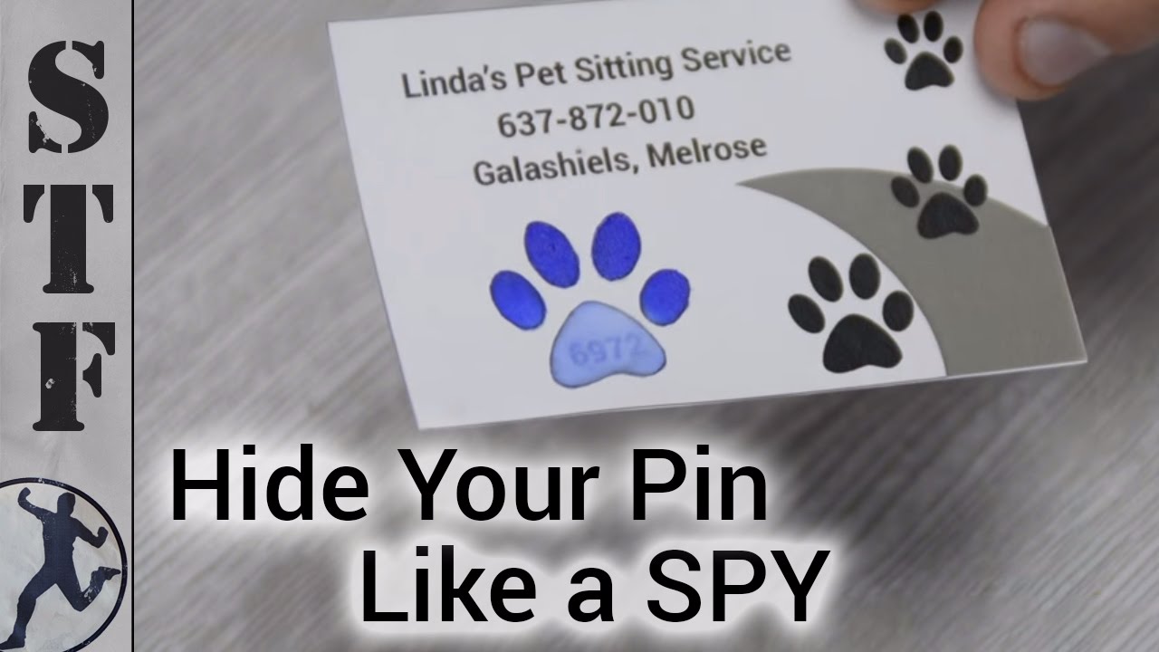 The Secret PIN Number | Hide Your Pin or Password