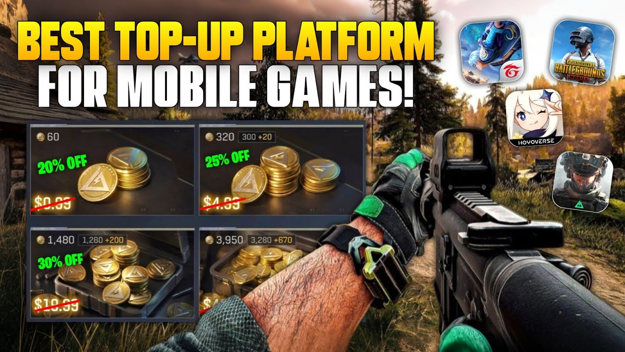 🔥 Top-Up Games Cheaper & Faster | Best Games Top-Up Platform For Gamers! (GamsGo Review)