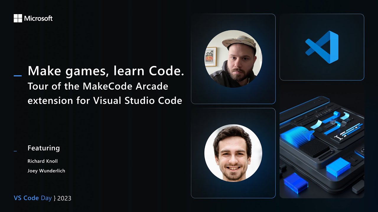 VS Code Day MakeCode Arcade extension video - Arcade - Microsoft MakeCode VS Code Day MakeCode Arcade extension video - Arcade - Microsoft MakeCode