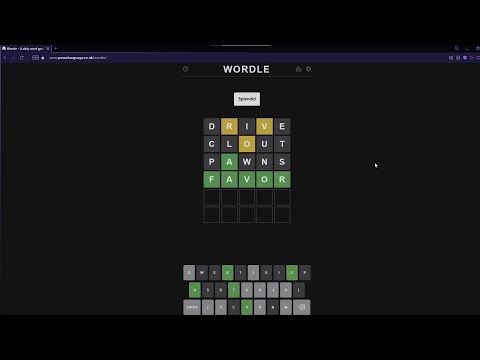 Wordle Solver - Episode 1: Giving 5-Letter Words Weights