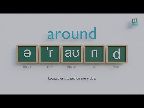 How to pronounce around ?