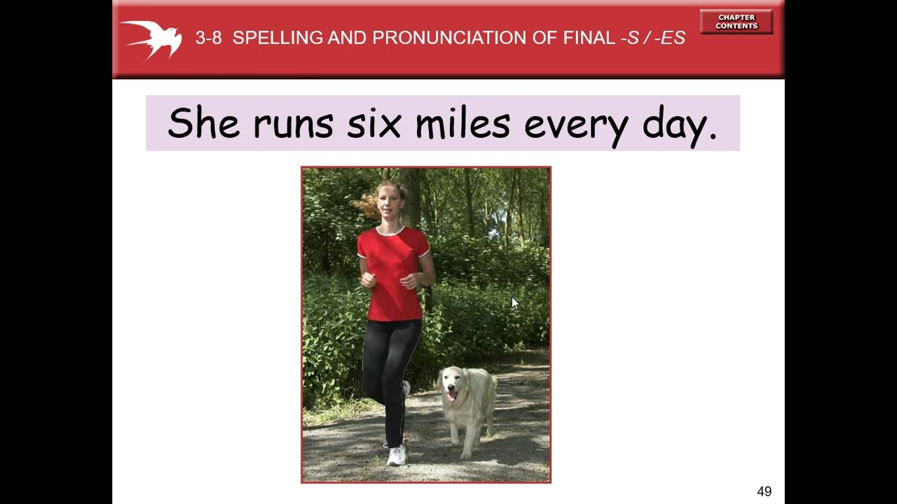 5 Minute English  Grammar  Present Simple Irregular Verbs + Spelling 3rd person singular