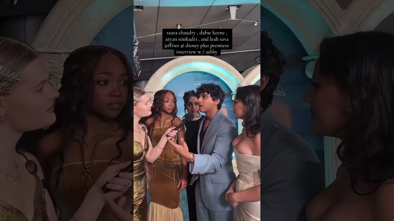 Leah Sava Jeffries, Saara Chaudry, Dafne Keene and Aryan Simhadri interview with Abby