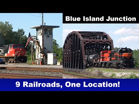 Blue Island Junction, 9 Railroads in One Location! (2003-2007)