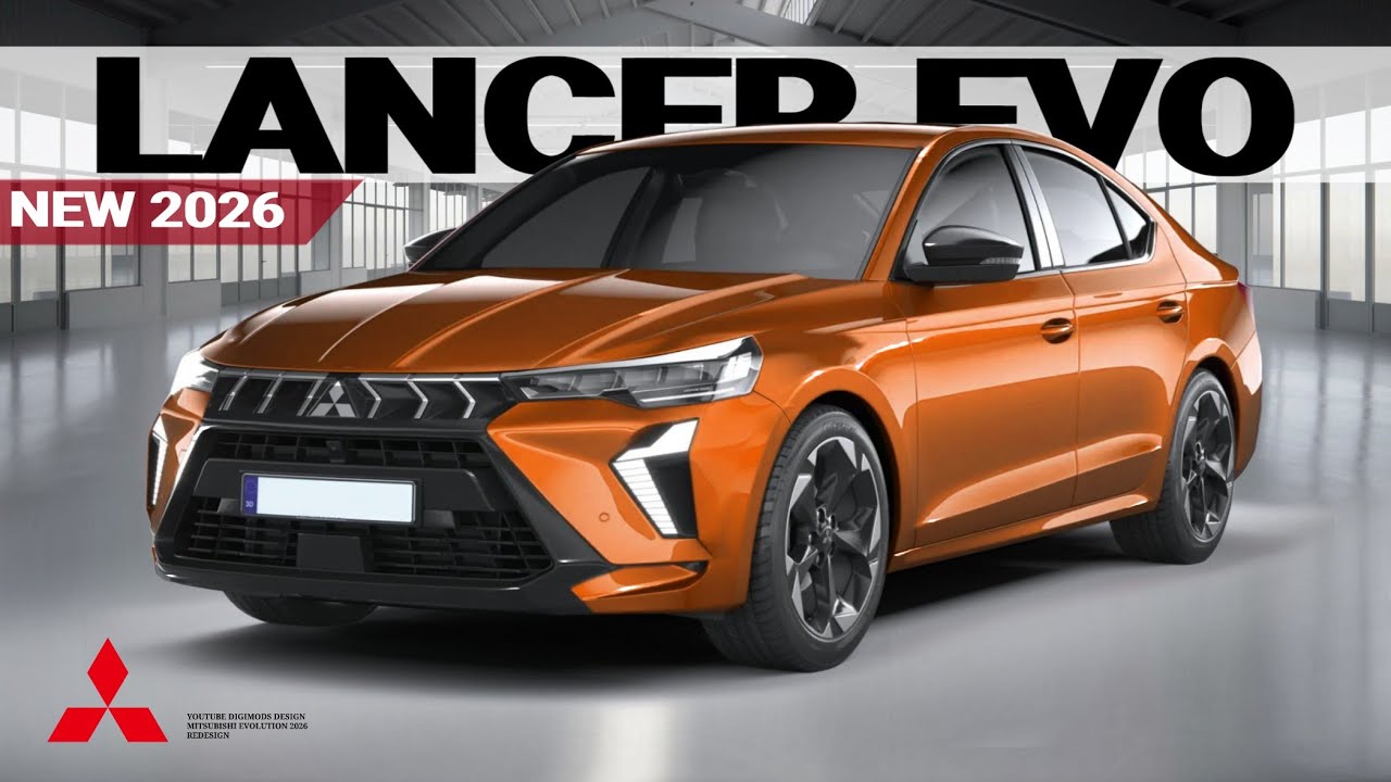 2026 Mitsubishi Lancer Comes Out of the CGI Shadows Because Sedans ...