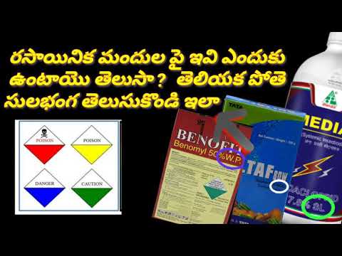 Learn easily pesticide formulations EC SL WP SC WDG SP SC & Colour indicators