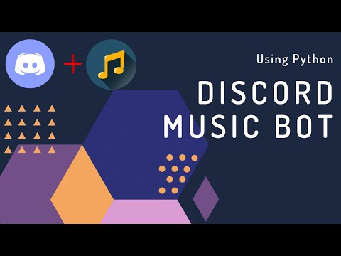 Make a dicsord music bot using python in 15 minutes