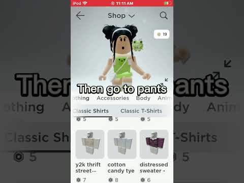 How to get free clothing in Roblox… #shorts #roblox