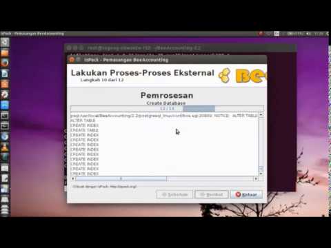 Cara install Aplikasi Akuntansi (How to Install Bee Accounting in Ubuntu-LINUX)