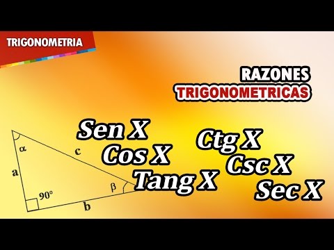 Hallar Seno, Conseno, Tangente, Cotangente, Secante, Cosecante - 2