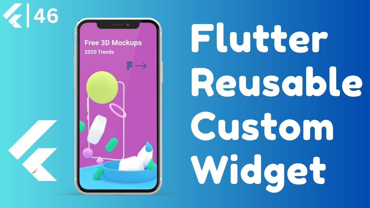 Flutter Reusable Custom Widgets