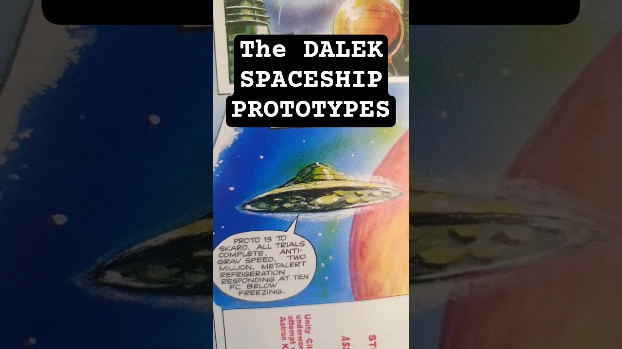 The original Dalek spaceships FAILED miserably
