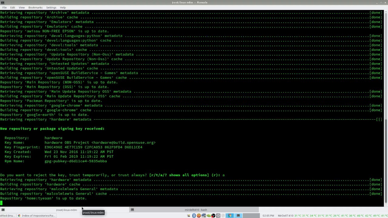 How to add a repo using Zypper in Opensuse/SUSE