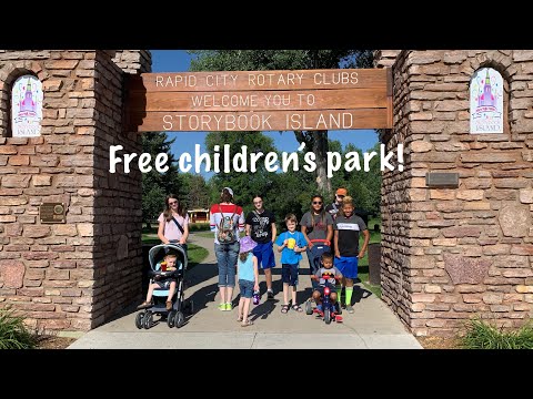 Visiting Storybook Island - Large Family Living With Friends