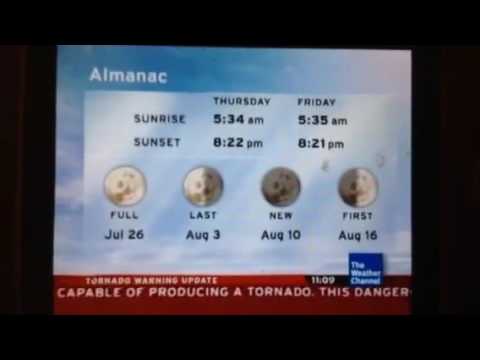 The weather channel: 2010 setup tornado update