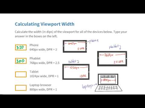 How wide is the viewport? Solution - Responsive Web Design Fundamentals