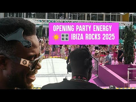 This DJ Brings The Summer To Life! - Ibiza Rocks Hotel Opening 2025
