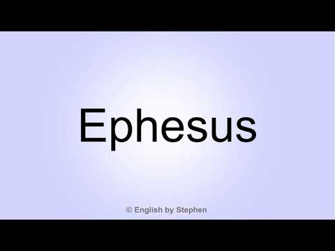 How to pronounce "Ephesus"