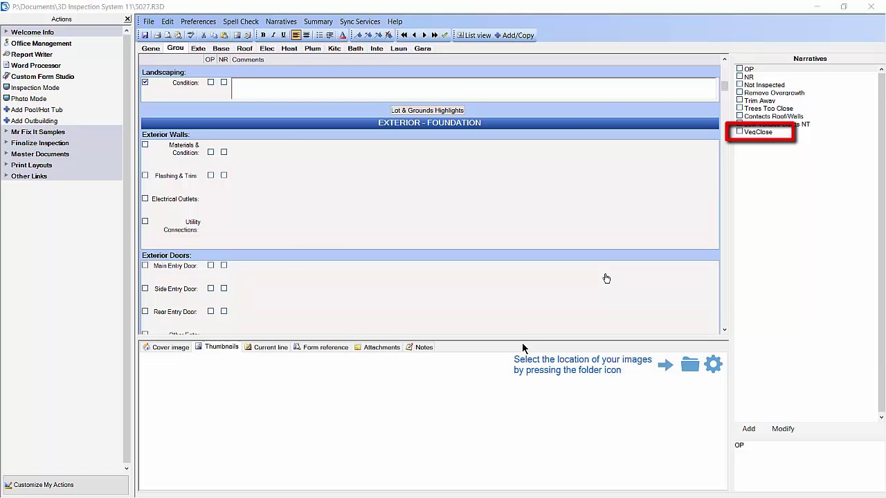 Using Narrative Grouping and Placeholders