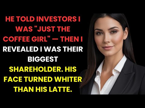 He Told Investors I Was 'Just Coffee Girl'βThen I Revealed I Was Their Biggest Shareholder