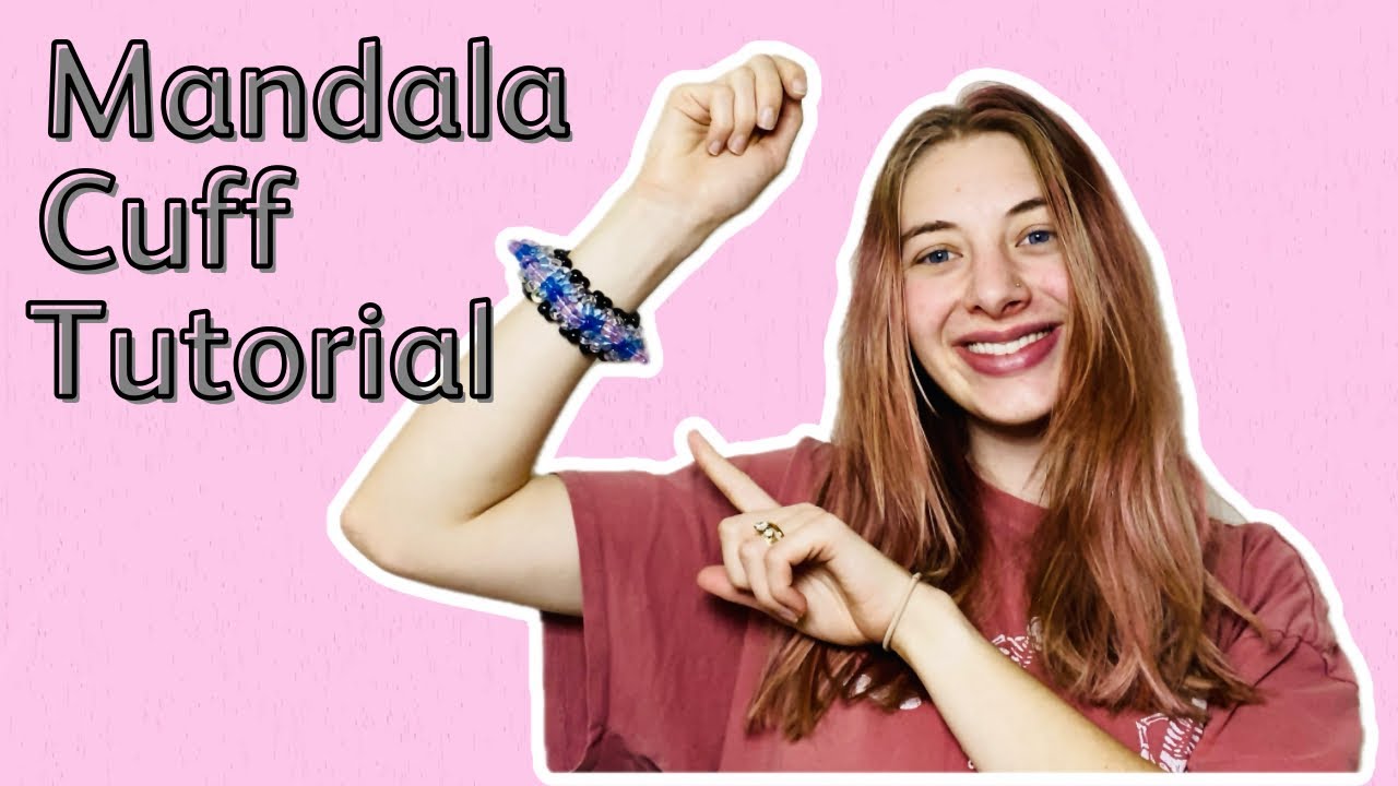DIY Kandi Mandala Cuff Tutorial 