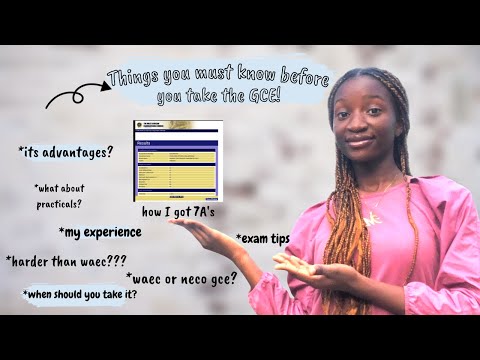 Important Things You Should Know About the GCE (WAEC/NECO) || GCE SERIES(PART 1)