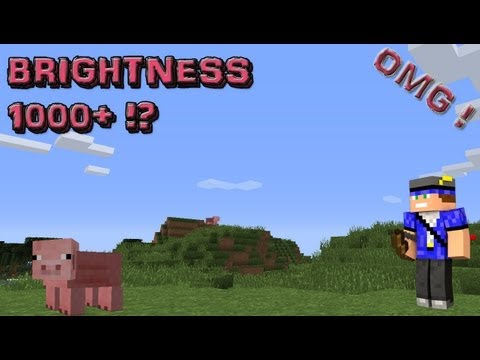 Minecraft: BRIGHTNESS 1000+ !? Gamma Tutorial