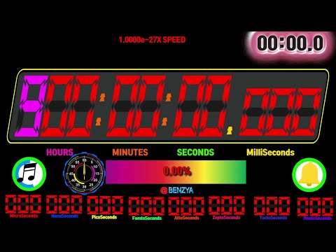900 hour countdown timer alarm🔔Speedfeeling