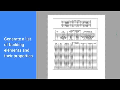 BIM Schedules - BricsCAD BIM