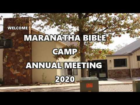 Maranatha Bible Camp Annual Regional Meeting