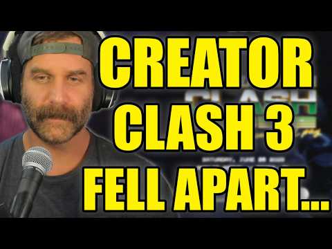 Harley Morenstein QUITS Creator Clash 3... Will Creator Clash 3 Be Cancelled?