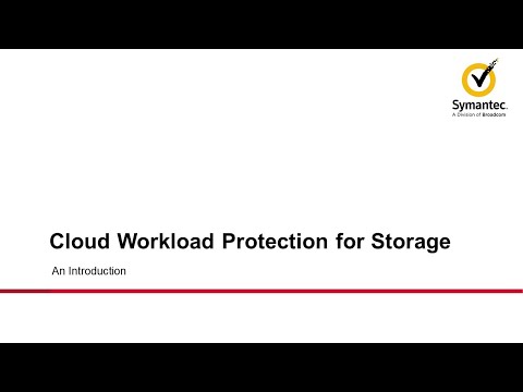 An Introduction to Cloud Workload Protection for Storage