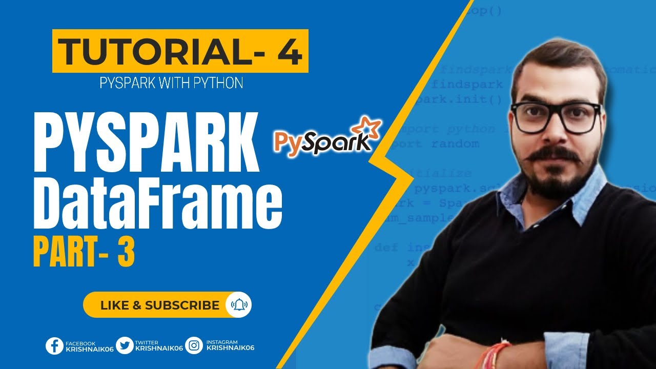 Tutorial 4- Pyspark With Python-Pyspark DataFrames- Filter Operations
