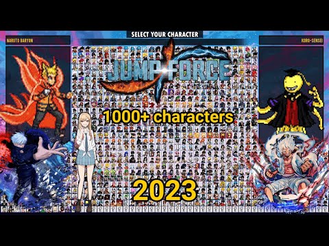 JUMP FORCE V11 MUGEN ALL CHARACTERS + Download Link