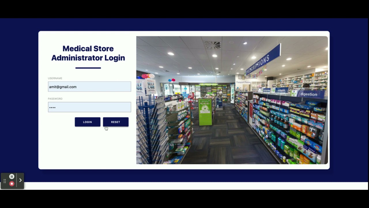 Medical Store Management System | Spring Boot Angular Project Tutorial | Spring Boot CRUD Project