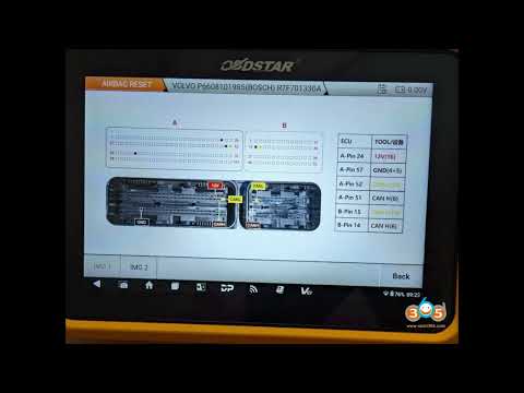 Volvo Airbag Reset Secrets REVEALED! P6608101985 Crash Clear via OBDSTAR G3