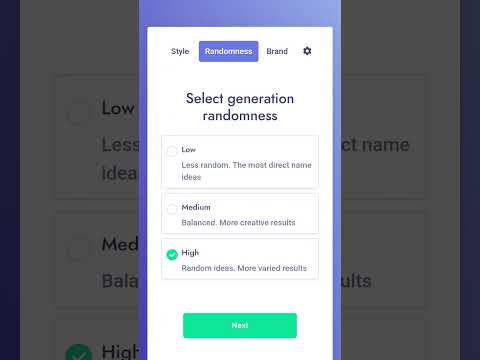 Auto Generate Cool Business Names with Namelix