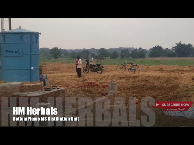 Steam Distillation Unit Ss Steam Distillation Unit For Lemongrass