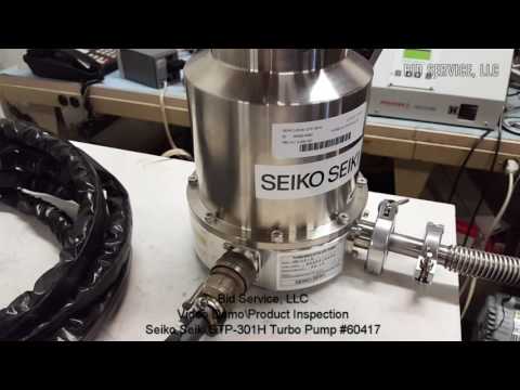 Seiko Seiki STP-301H Turbo Pump #60417