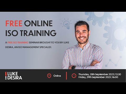 ISO Explained with Luke Desira
