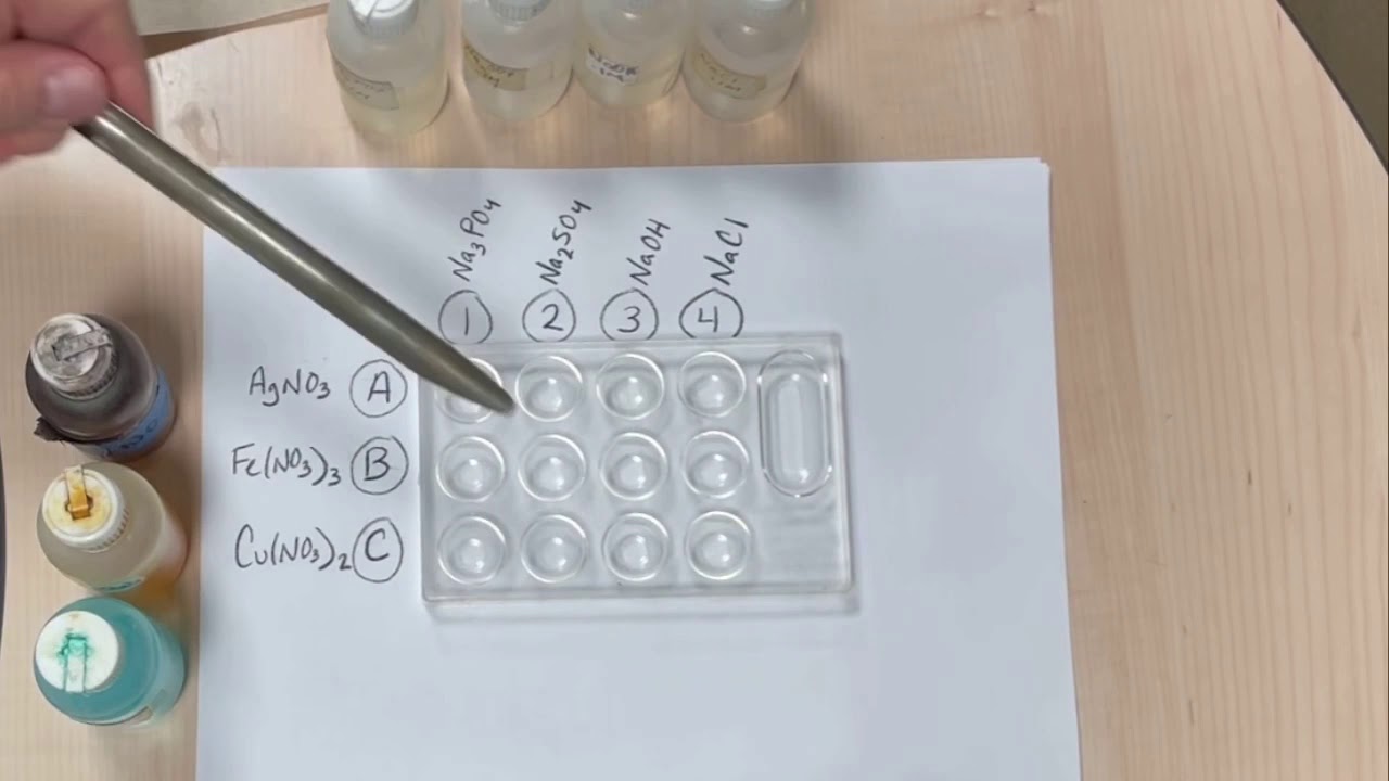 Double Replacement Reactions Lab #JayChem #JayPhySci