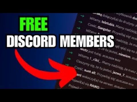 Free discord Member BOT!!