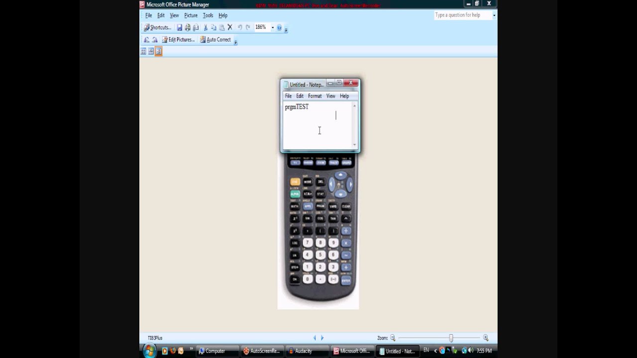 TI-83 Basic Tutorial #2 - Variables and Math