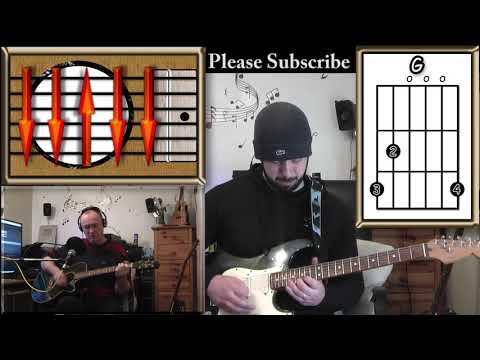 I Fought The Law - The Clash, Green Day - Guitar Cover (with rhythm guitar chords & strumming)