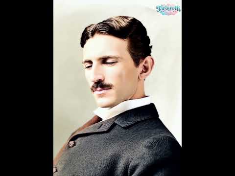 Bringing Nikola Tesla image to Life: AI Restores & Animates His Historic Image in a 1920s Lab!