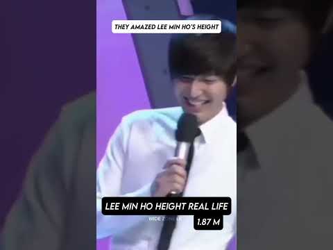 Lee Min Ho Height Real Life VS In the Drama