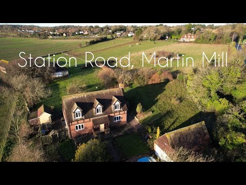 Station Road, Martin Mill, Dover | Drone Tour Video