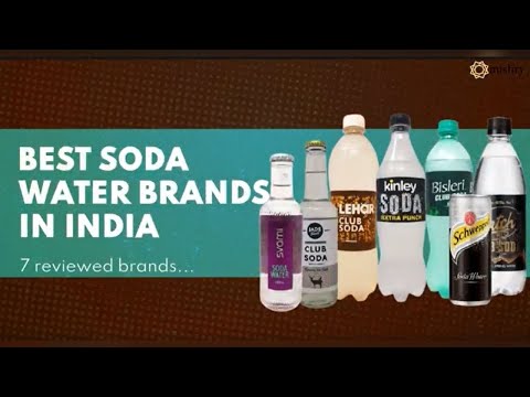 The Fizziest Soda Water For Your Drinks