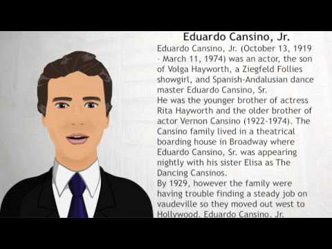 Eduardo Cansino, Jr - Wiki Videos