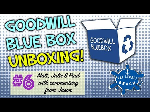 Goodwill Blue Box Unboxing #6 – Brittney Whitten